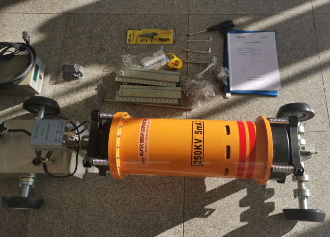 250 Kv X Ray Pipeline Crawler Machine Ndt Radiographic Testing Pipe ...